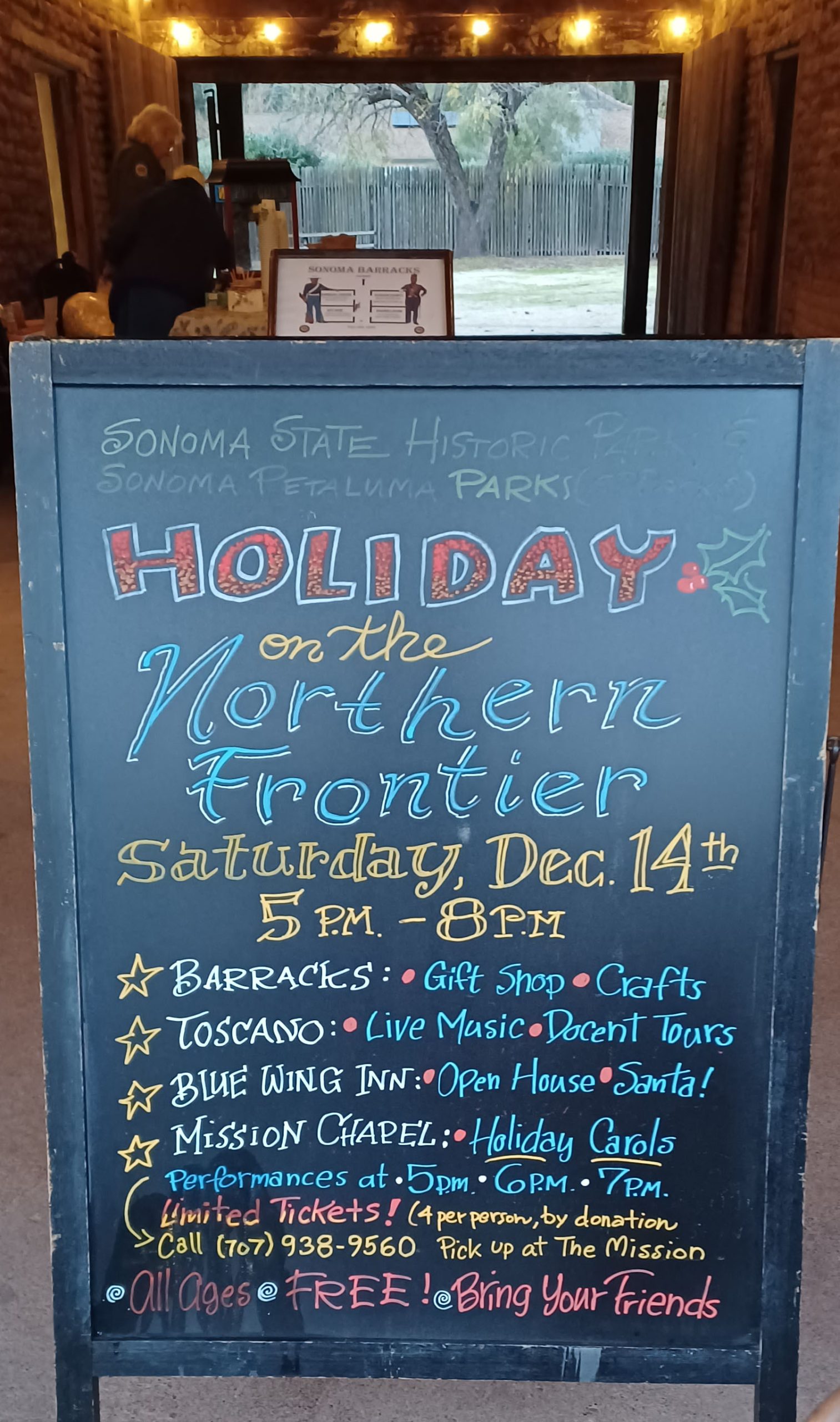 Sonoma Parks » Holiday on the Northern Frontier Delights Visitors